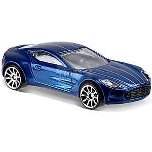 Hot Wheels 2017 HW Exotics Aston Martin One-77 287/365, Blue