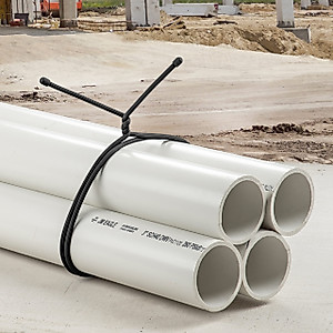 Nite Ize, Inc. GT64-01-R3 Nite Ize Original Gear, Reusable Rubber, 64 Inch, Black, Made in the USA Twist Tie, 64"-2 Pack