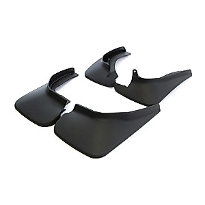 Red Hound Auto Compatible with Ford Explorer 2011-2019 Mud Flaps Splash Guards Front and Rear Molded 4pc Full Set