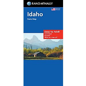 Rand McNally Easy to Fold: Idaho State Laminated Map