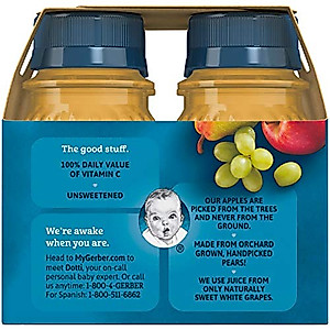 Gerber Juice Fruit Variety (Pack of 2)