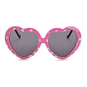 Minnie Mouse Girls Sunglasses for Kids Toddler Sunglasses with Kids Glasses Case (Pink)
