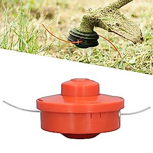 FAMKIT Trimmer Head Replacement Garden Lawn Mower Brush Head Machinery Accessories for M10 Thread Weeder