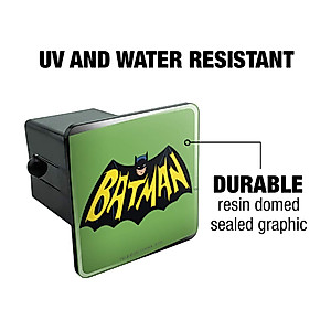 Batman Classic TV Series Logo Tow Trailer Hitch Cover Plug Insert