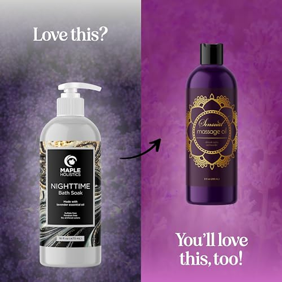 Luxury Nighttime Bubble Bath for Women - Aromatherapy Sleep Bath Soak for Women Relaxing and Nourishing Vegan Formula with Lavender Essential Oil and Shea Butter - Sulfate Paraben and Phthalate Free