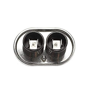 Universal Microwave Oven High Voltage Capacitor 1.05 MFD uF Compatible and Replace for GE Samsung LG Media Hair Amana Kenmore Mayta and Whirlpool