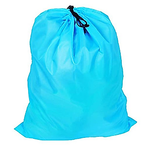 Colcolo Single Bag Waterproof Drawstring Storage Pouch Carry Sack Organizer, Blue, 50x70cm
