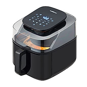 GoWISE USA 5.5 Quart Air Fryer with 180° Viewing Window
