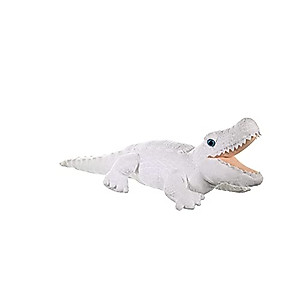 Wild Republic White Alligator Plush, Stuffed Animal, Plush Toy, Gifts for Kids, Cuddlekins 12 Inches