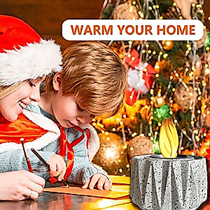 Tabletop Fire Pit, Smokeless Ethanol Alcohol Fire Pit, Portable Concrete Fire Bowl Pot, Indoor Outdoor Garden Patio Personal Fireplace, Home Decor, Long Time Burning Thanksgiving Day Chiristmas Gifts