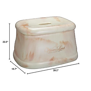 シンカテック Sincatec DX Water Land Square Bath Chair, Brown