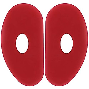 Soft Rib for Pottery & Pottery Clay Pack of 2, Very Soft Pottery Tools, Red Shaping Tool for Pottery, Smooths & Shapes While Removing Finger Marks, Ceramic Clay Tools for Sculpting