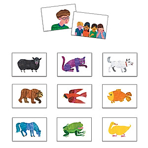 World of Eric Carle Spanish Flash Cards for Ages 3+, Bilingual English and Spanish Flash Cards for Kids with Color word Cards, Preschool and Kindergarten Spanish Flash Cards