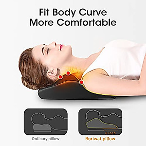 Back Massager with Heat, Cordless Massagers for Neck and Back, Shiatsu Neck Massage Pillow for Back, Shoulder, Leg Pain Relief, Gifts for Men Women Mom Dad, Stress Relax at Home Office and Car
