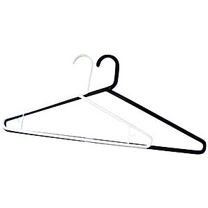 Makao Beach Trading Co. The WIDEST Clothes Hanger on The planet-22.375 inches (Almost 2 feet Across) Hula Hanger Giant Extra Wide Big Tubular Hanger (Set of 12)