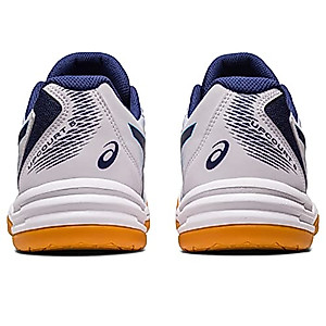 ASICS Men's Upcourt 5 Court Shoes, 9, White/Indigo Blue