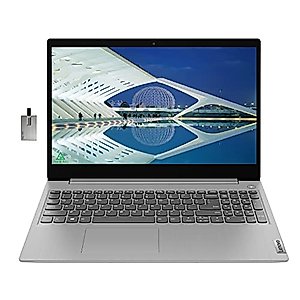 Lenovo 2022 IdeaPad 3 15.6" HD Touchscreen Business Laptop, Intel 11th Gen i3-1115G4, 20GB RAM, 1TB PCIe SSD, Intel UHD Graphics, HD Webcam, HDMI, Grey, Windows 11 S, 32GB Snowbell USB Card