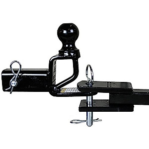 ATV TEK, Trio HD Receiver 2 Inches Multi-Purpose Hitch with Ball Mount, Heavy-Duty Tow Hitch