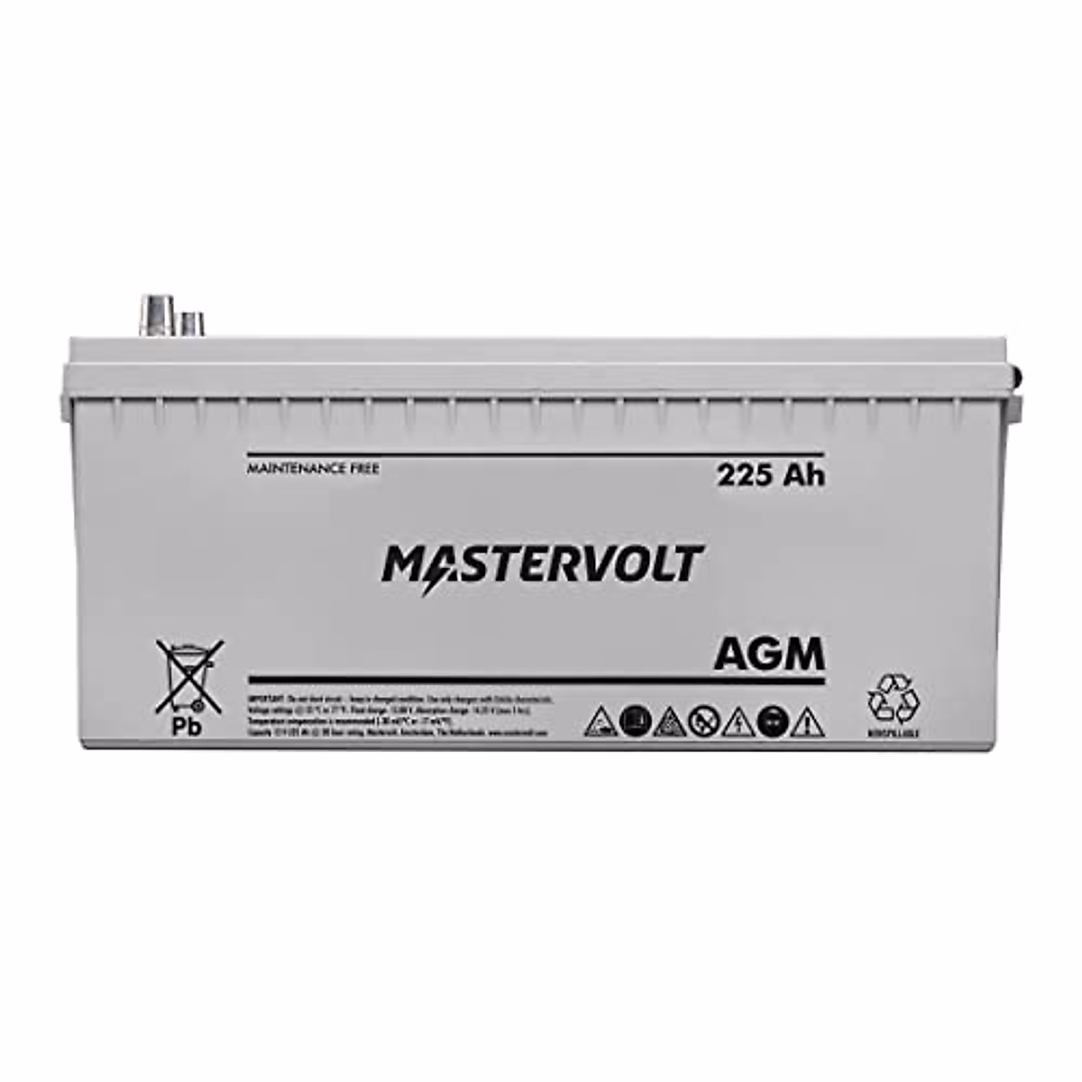 Mastervolt 62002250 Mv 12/225 Ah Agm Battery