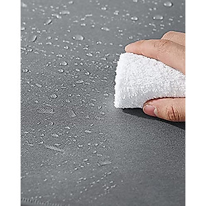 SONGMICS 51-Inch Portable Closet, Wardrobe Storage Organizer with 10 Shelves, Closet System with Hanging Rods and Cover, for Hanging Clothes, Quick and Easy Assembly, Grey URYG93G