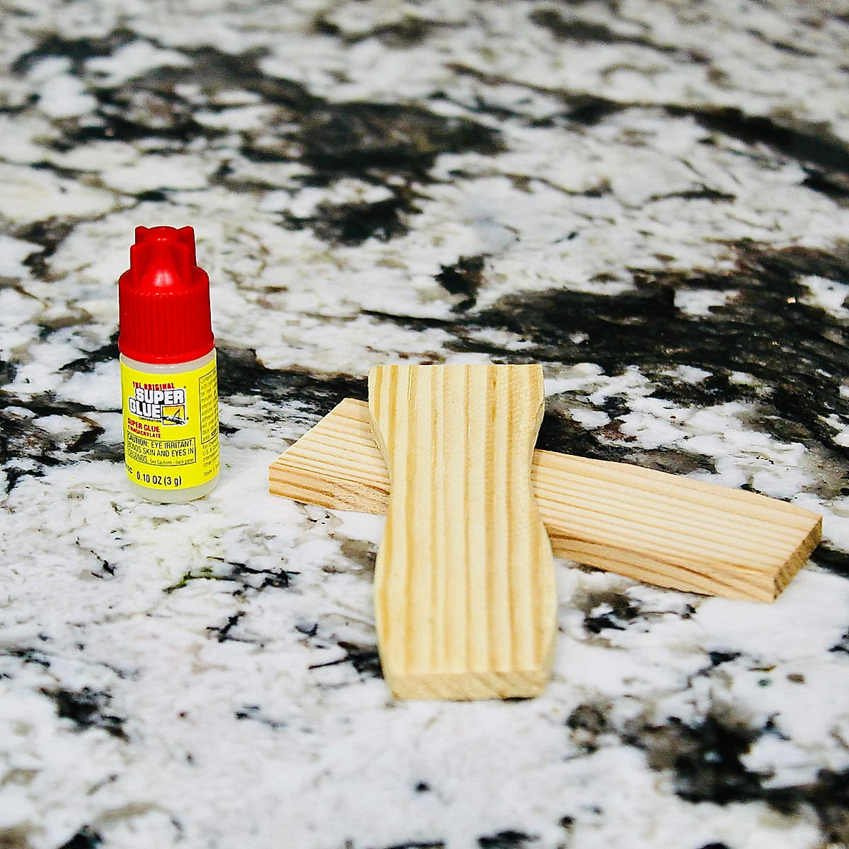 Super Glue Liquid - Clear - Two 3 Gram Bottles - (Pack of 12)