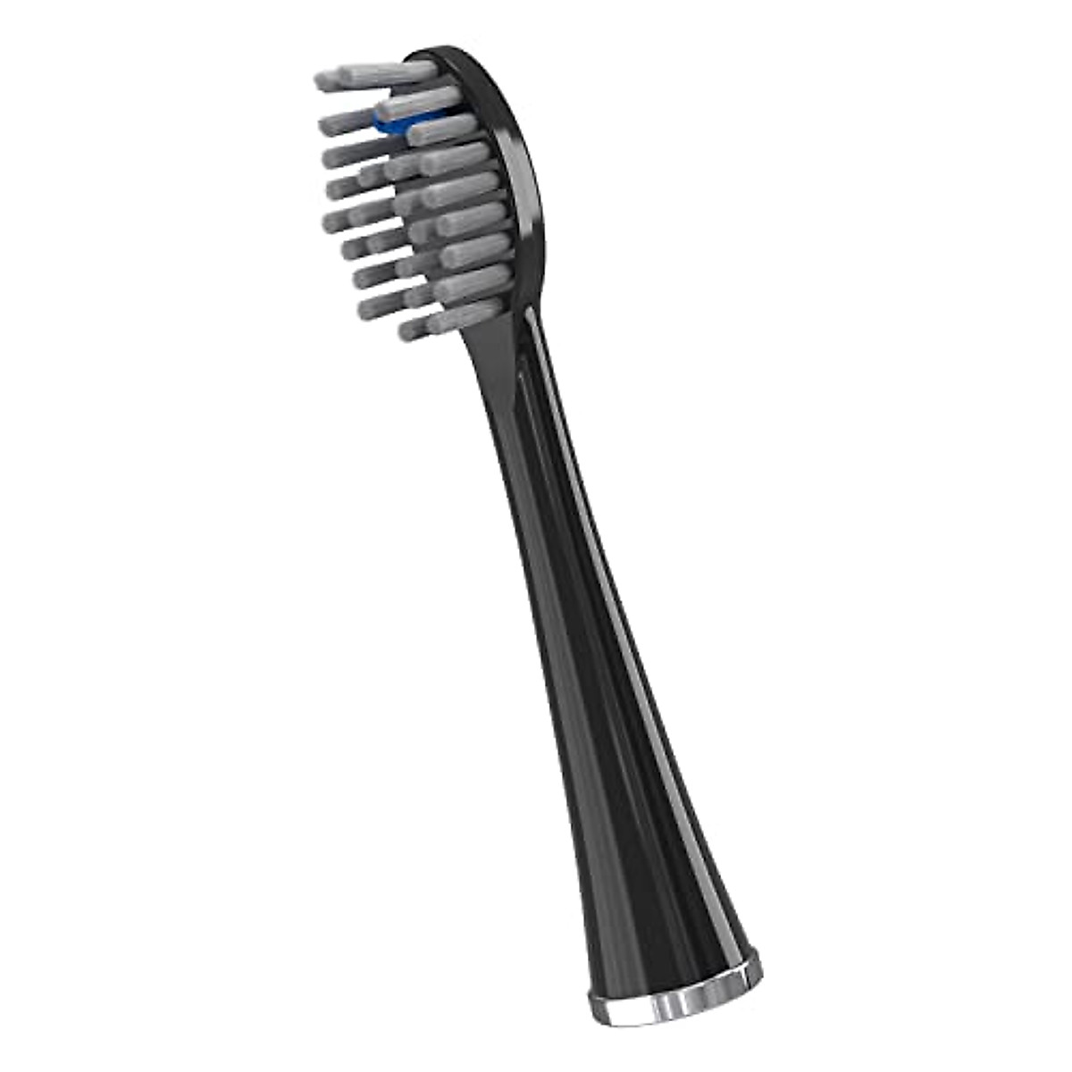 Waterpik Full Size Replacement Brush Heads with Covers for Toothbrush SFFB-2EB, 2 Count Black & Whitening Water Flosser Refill Tablets (30 Count) - Only for The Whitening Flosser