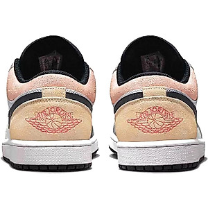 Nike Air Jordan 1 Low SE Flight Club Men's Shoes Black/Magic Ember/White/Sundial DX4334 008 - Size 10