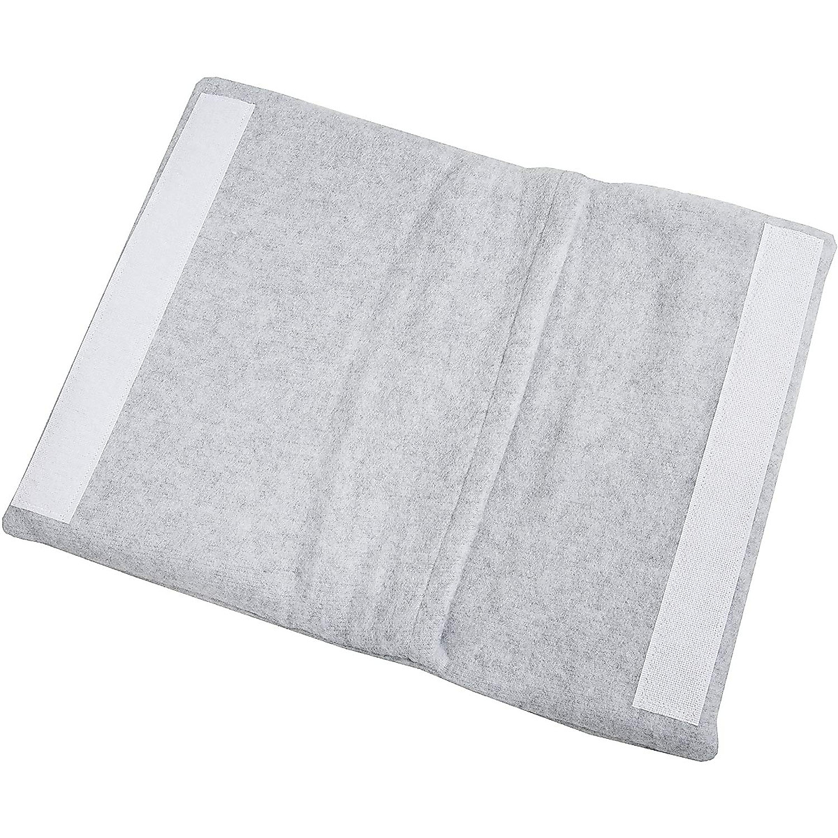 The Breast & Chest Buddy - Seatbelt Cushion for Open Heart Surgery, Mastectomy and Chest Reconstruction Sites - Solid Gray with Heart