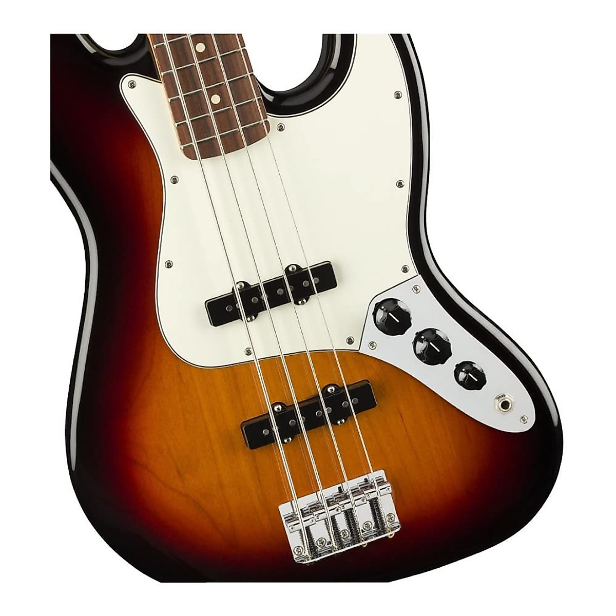 Fender Player Jazz Bass, Capri Orange, Left-Handed, Pau Ferro Fingerboard