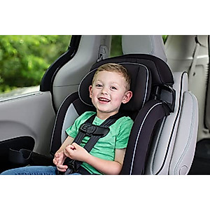 Safety 1st Grand 2-in-1 Booster Car Seat, Forward Facing Car Seat with Harness, High Back Booster Seat for Car, 30-65 Pounds and Belt-Positioning Booster, Car Seats, 40-100 Pounds, Dunes Edge