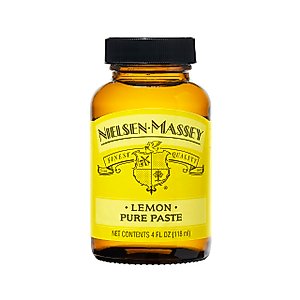 Nielsen-Massey Pure Lemon Paste for Baking and Cooking, 4 Ounce Jar