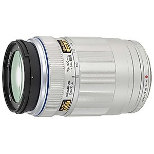 M.ZUIKO DIGITAL ED 75-300mm Silver - International Version (No Warranty)