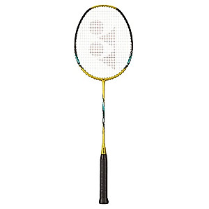 Yonex Nanoflare 001 Feel Strung Badminton Racquet, G4 - Gold, Graphite