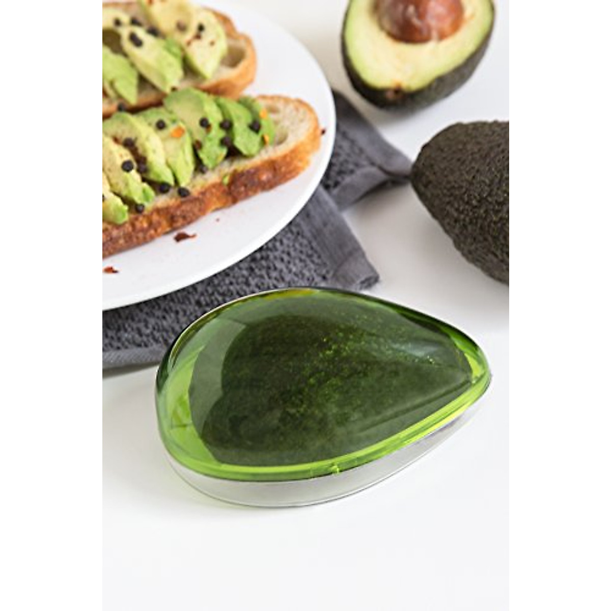 Tulz Avocado Save-A-Half, 3 x 4.5 x 2.25 inches, Green
