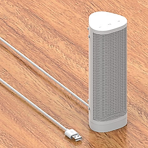 Charger Dock Compatible with Sonos Roam/Roam SL, Portable Magnetic Speaker Charging Station USB Cable Cord Replacement for Sonos Roam Charger (White)