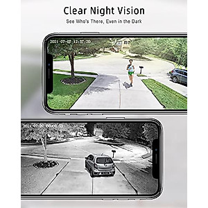 DEKCO Security Cameras Wireless Outdoor - 2K Solar Security Camera for Home Security, Two-Way Audio, Smart Human Detection, Simple Setup, Night Vision WiFi Camera Outdoor