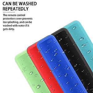 Protective Silicone Remote Case for Bose Soundbar 500 700 Remote Control, Shockproof, Washable and Skin-Friendly Cover, Non-Slip and Durable (Black)