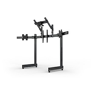 Next Level Racing Elite Freestanding Quad Monitor Stand Carbon Grey (NLR-E008) - PC