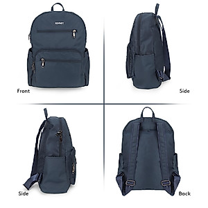 Olikraft Crochet Bag Organizer - Yarn Bag for Crochet Accessories and Gadgets, Knitting Bag for Yarn Storage & Crochet Supplies, Crochet Bags Crocheting, Knitting bags and totes (Blue)