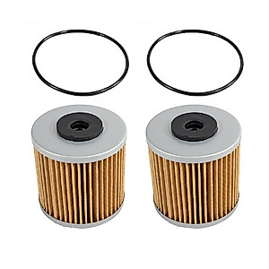 Eopzol 71943 Transmission Filter Fits for Scag Hydro Gear Gravely 21548300 5101987X2 HG71943 Hydraulic Filter, 2-Pack
