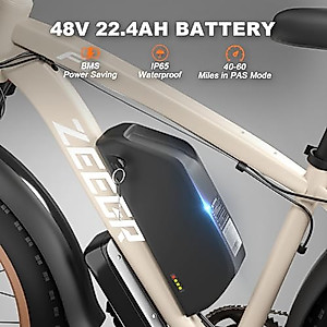 SMLRO Electric Bike for Adults, 2000W 26” Fat Tire Electric Bike, 35MPH AWD Dual Motor Electric Bicycles, 48V 22.4AH Battery Fast Ebikes Dual Hydraulic Brakes