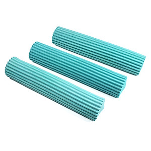 PVA Professional Double Roller Ultra Foam Rubber Mop and 3X Mop Heads