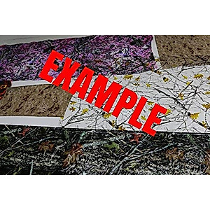 Hydrographic Film 6+ Samples Pack 2m 20' Sq Ft True Timber Camo Flames Skulls Scraps Hydro Graphics Film Dip Kit