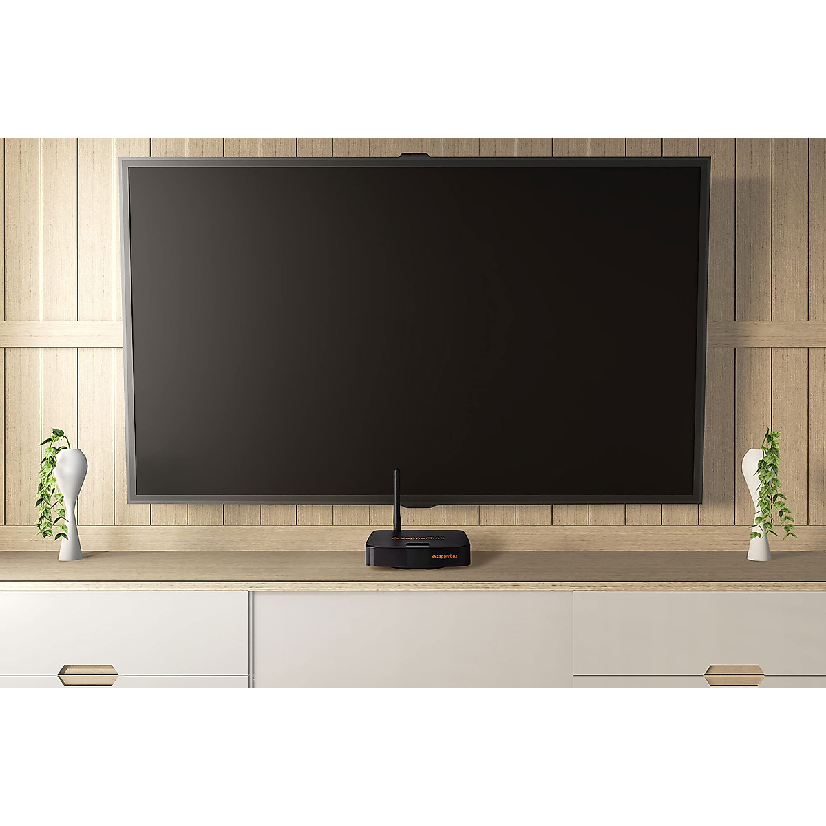 ZapperBox M1 ATSC 3.0 OTA Tuner & DVR with 4K, HDR, and Channel Guide (Dual Tuner)