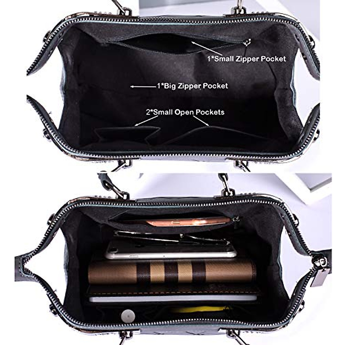 Geometric Luminous Purses and Handbags for Women Holographic Reflective Crossbody Bag Shoulder Bag Flash Rainbow Tote 2001-02