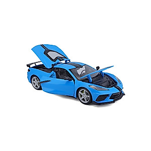 Maisto 1:18 Special Edition 2020 Chev Corvette Stingray Z51 (High-Wing) Blue
