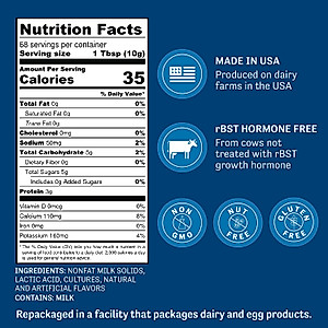 Judee’s Yogurt Powder 1.5lb (24oz) - 100% Non-GMO, rBST Hormone-Free - Gluten-Free & Nut-Free - Made from Real Dairy - Made in USA - Make Homemade Yogurt and Tangy Dips, Dressings, and Toppings