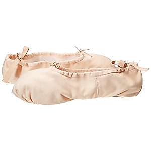 Sansha unisex-adult Pro 1 Canvas Ballet Slipper,Light Pink,6 M (4 M US Women's)
