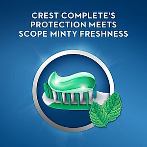Crest Toothpaste Plus Scope Whitening Minty Fresh (Pack of 2)
