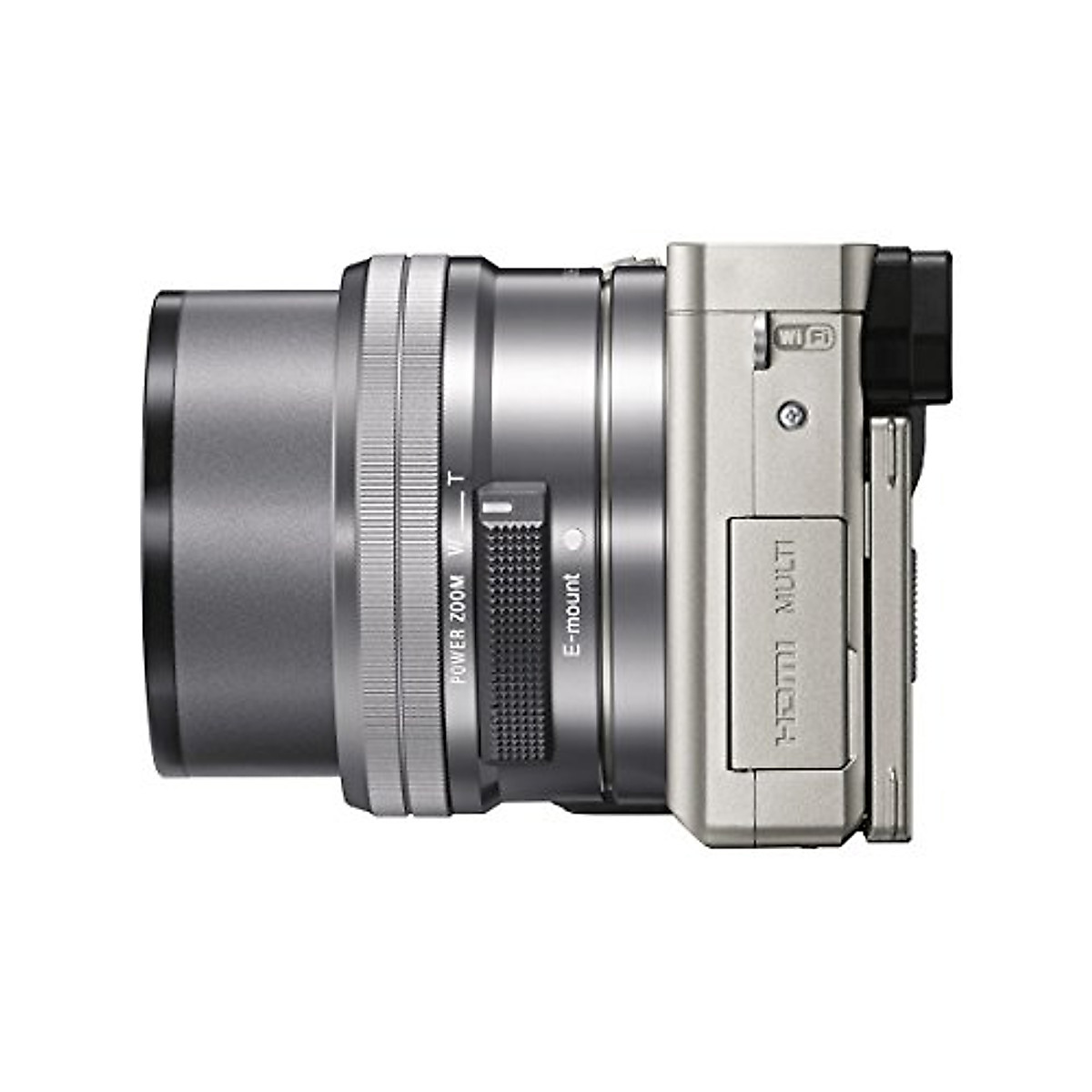 Sony Alpha a6000 Mirrorless Digital Camera with 16-50 mm Lens 24.3MP (Silver) (Renewed)